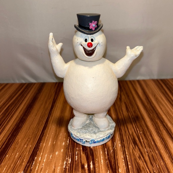 Accents | Frosty The Snowman Mervyns Collectible Bobblehead Christmas ...